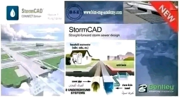 Design Rain System by Storm cad – BIM